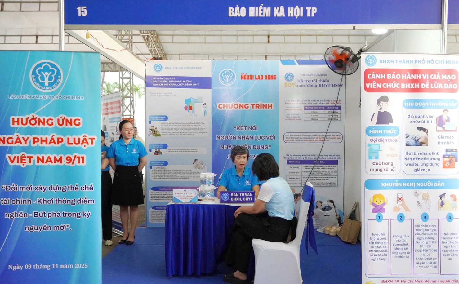 TP. Hồ Chí Minh: Chính sách BHXH lan tỏa rộng rãi trong Ngày Pháp luật ...